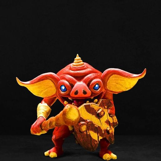 🛡️ Bokoblin with Shield・ STL File for 3D printing・Cults