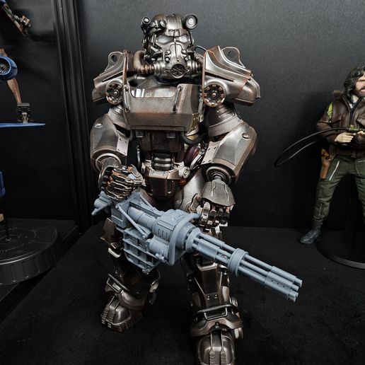 🆕 Fallout 3 New Vegas Minigun・ STL File for 3D printing・Cults