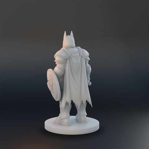 🎲 Batman medieval・Archivo STL Gratis para Impresión 3D・Cults