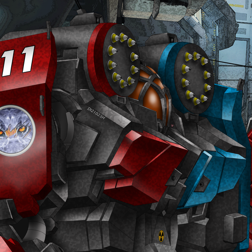 🤖 GRF-2N custom・Free 3D File for ・Cults