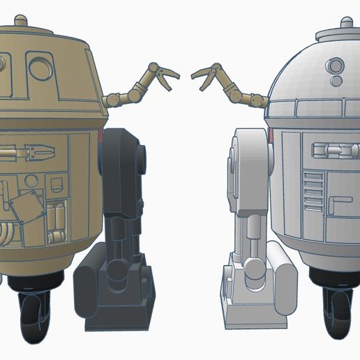 CHOPPER for CH33P - Resin Print Retro Series Figure C1-10P / CH-33P・ STL File for 3D printing・Cults