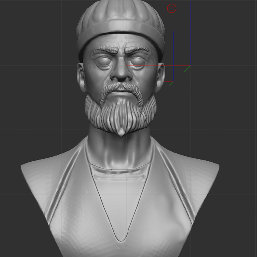 👤 Emir Timur bust・ STL File for 3D printing・Cults