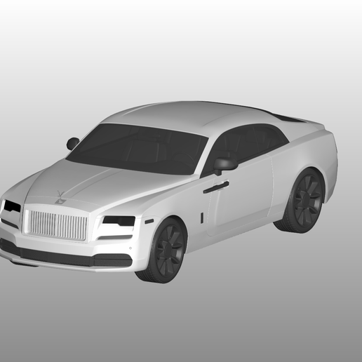 3D file Rolls-Royce Wraith 🚗 ・3D printing design to download・Cults