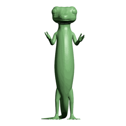 🦎 “The Green Guardian of Savings” – GEICO Gecko 3D Print Model Bundle・ OBJ File for 3D printing ...