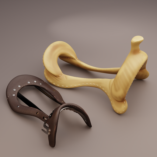 🤠 English and Western Saddle Trees for decoration and tack making・ STL ...