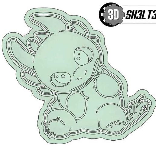 🍪 Toothless Cookie Cutter, How to Train My Dragon, Disney,baby・ STL ...
