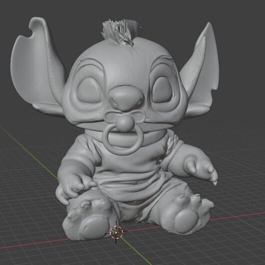 👶 STITCH BABY・ STL File for 3D printing・Cults