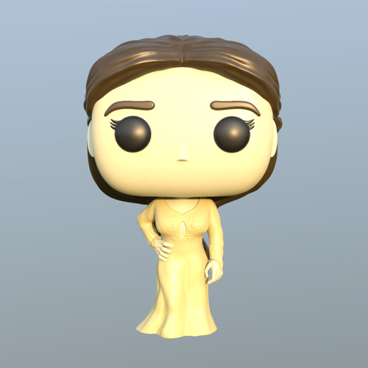 OBJ file FUNKO PARTY DRESS 🥳 ・3D print design to download・Cults