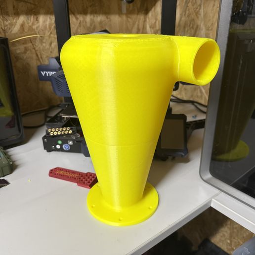 🌀 Vacuum Cyclone Separator・3D Print with the Kobra S1 3D printer・Cults