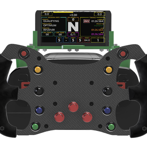 📞 Logitech G27/G29/G920 Angle 25º Universal Hud / Phone Holder・ 3D File ...