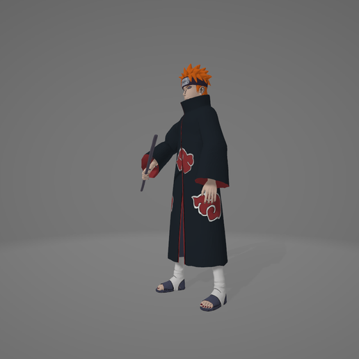 🎨 NARUTO SHIPPUDEN PAIN・Archivo STL para Impresión 3D・Cults