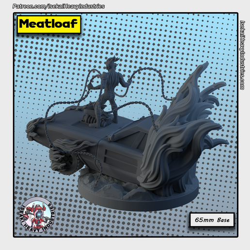 🦸 Meatloaf・ 3D File for ・Cults