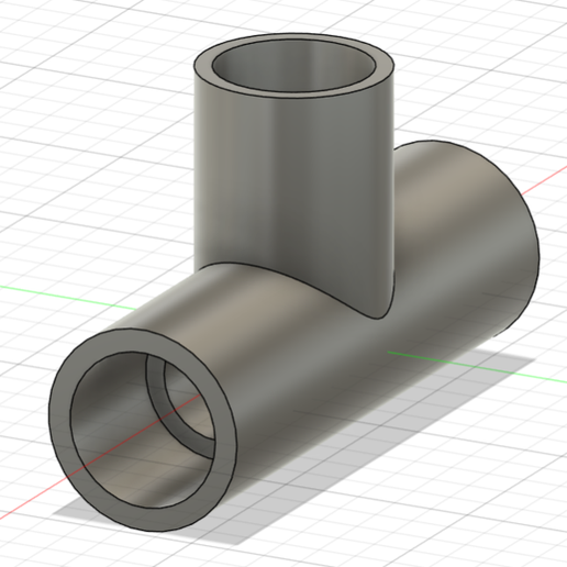 Archivo STL gratis UNIÓN TRIPLE RECTA PARA TUBO PVC DE 1/2" 🌳 (3MF ...