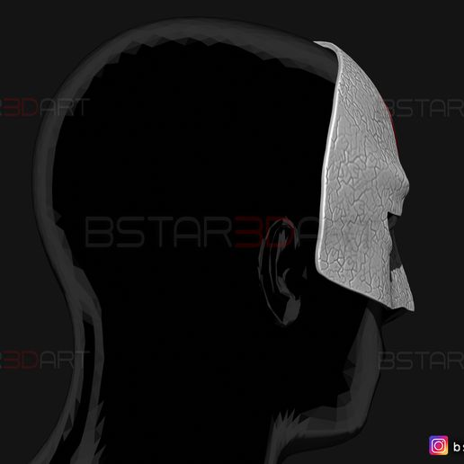 👾 Katana Mask - The Suicide Squad - DC Comics cosplay・ STL File for ・Cults