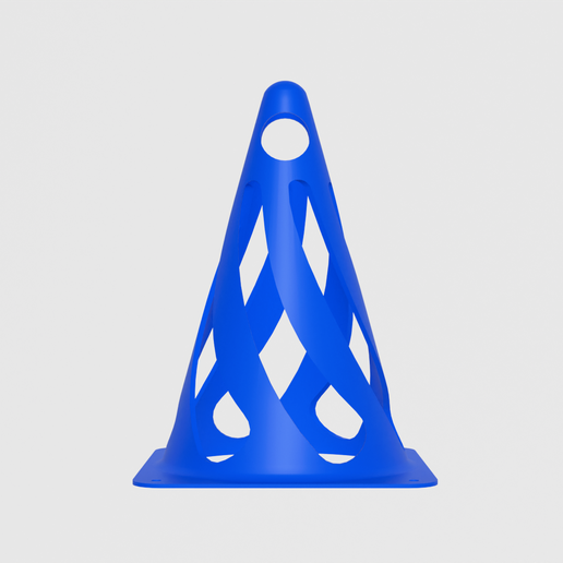 ⚽ Spiral Training Cone・Free STL File for 3D printing・Cults