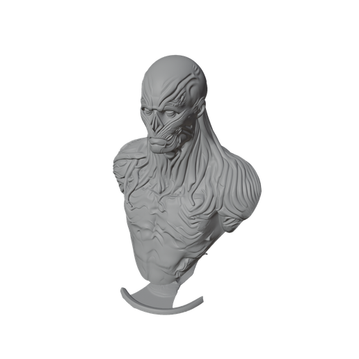 👤 Colossal Titan Bust – 3D Printable Muscle Titan STL + Textured GLB ...