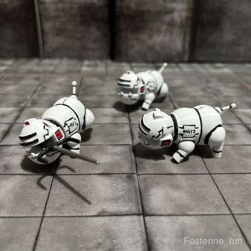 🤏 The last ronin -small articulated mouser・ STL File for 3D printing・Cults