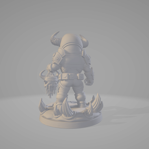 🎨 Doomhell - Chaotic Dimension Mini Warrior Fan Art for 3D Printing ...