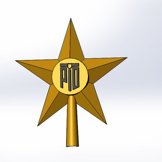 STL file PIO FC STAR FOR PINO ⭐ ・Model to download and 3D print・Cults