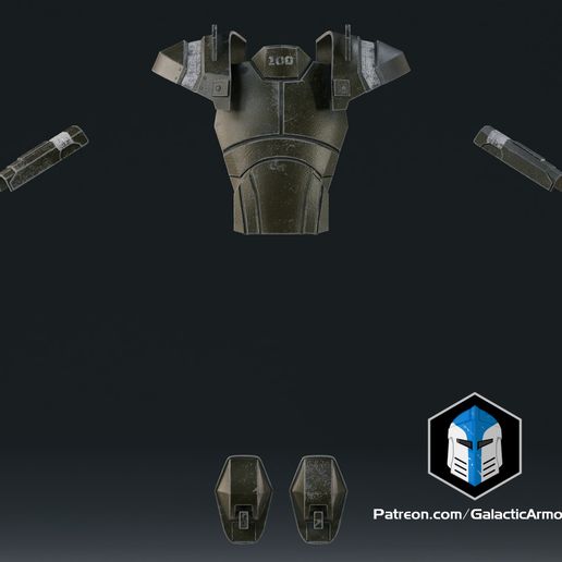 👤 Fallout NCR Ranger Armor - 3D Print Files・ 3D File for 3D printing・Cults