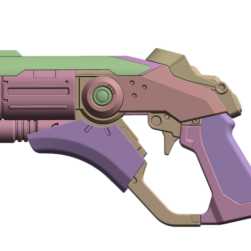 🔫 Mercy Caduceus Blaster Overwatch Prop Replica Weapon・ 3D File for 3D ...