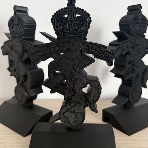 🧢 REME Cap Badge Model・ 3MF File for 3D printing・Cults