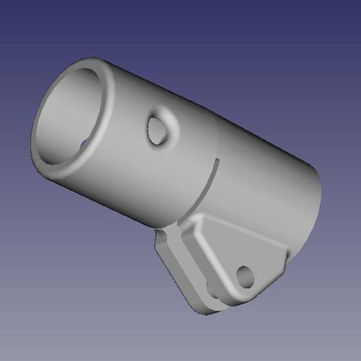 🗜️ Telescopic tube clamp・ STL File for 3D printing・Cults