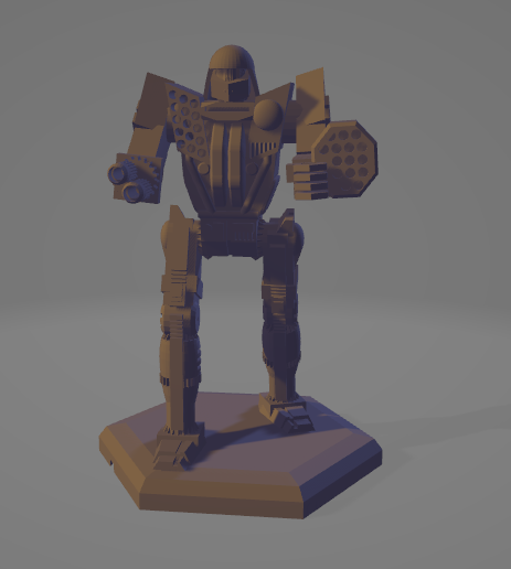 🎲 Battletech Battlemech Trebuchet・ STL File for 3D printing・Cults