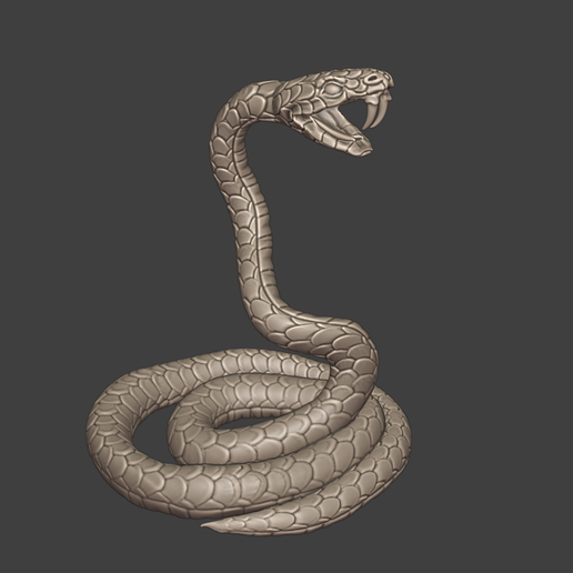 Free STL file Snake for decoration 🐍 (OBJ)・3D printing model to ...