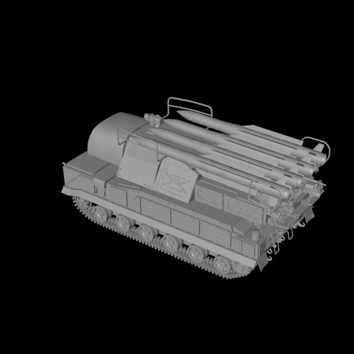 🗺️ Russian SA-11 "Gadfly" air defense missile launcher 3D model ...