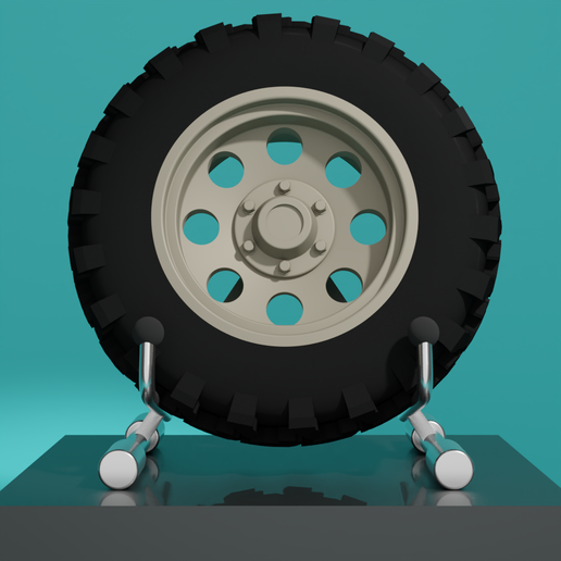 🛞 Baja style rims 1/64・ STL File for ・Cults