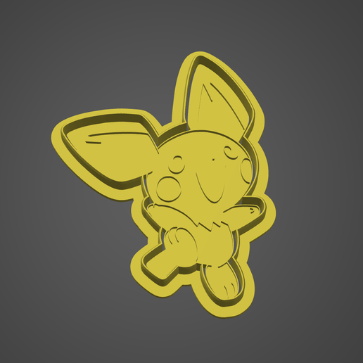 🐉 Picachu Pokemon Cookie Cutters・ 3D File for 3D printing・Cults