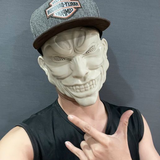 💇 Yujiro Hanma Head Mask (No Hair Ver) - Baki Anime - Netflix Series ...