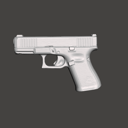 🔫 Glock 19 Gen 5 Real Size 3D Gun Mold・ STL File for 3D printing・Cults