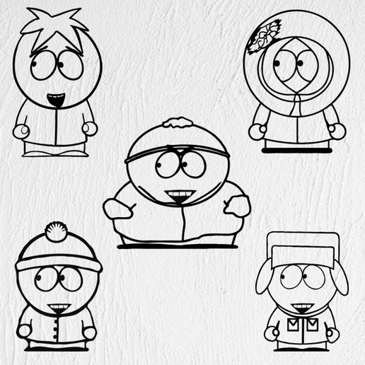 stan south park coloring pages