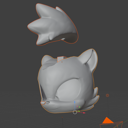 🦔 Tangle The Lemur Wearable Cosplay Head IDW Sonic The Hedgehog・ STL ...