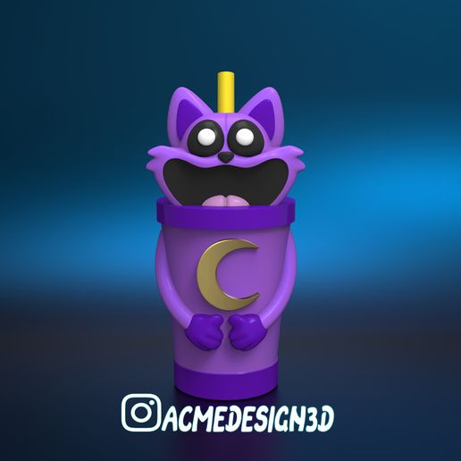 STL file catnap cup, dogday and craftycorn 🧹 ・3D printing model to ...