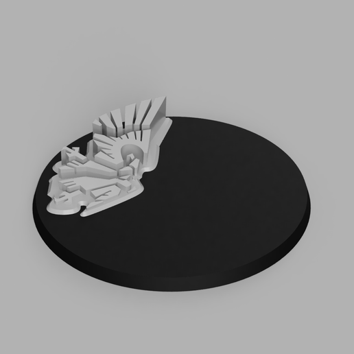 ⚔ Aquila ruin base detail or terrain・Free STL File for ・Cults