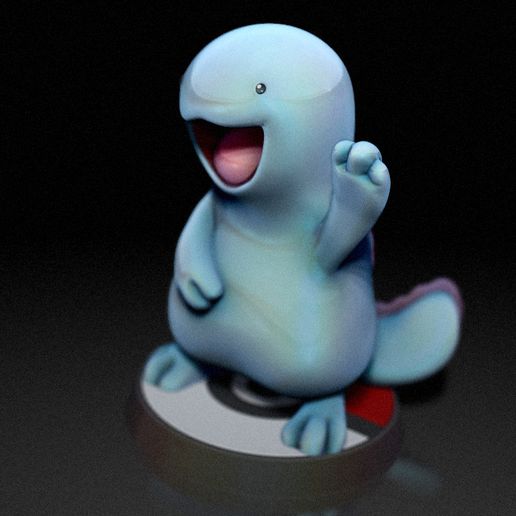 🎨 Quagsire - FAN ART - POKÉMON FIGURINE - 3D PRINT MODEL・ STL File for ...