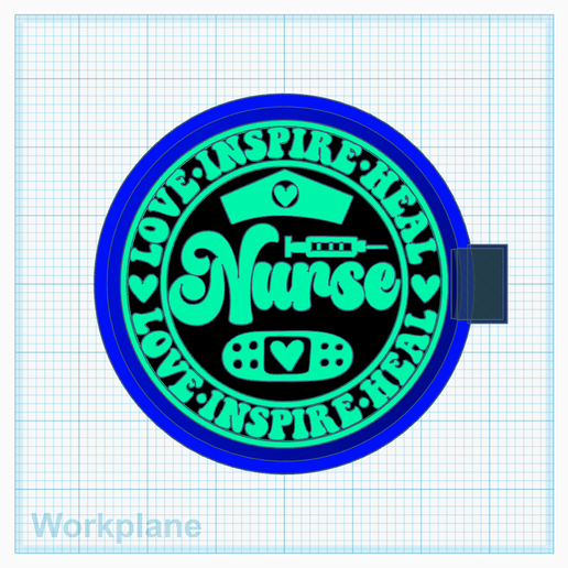 ⚕️ Nurse・ STL File for 3D printing・Cults