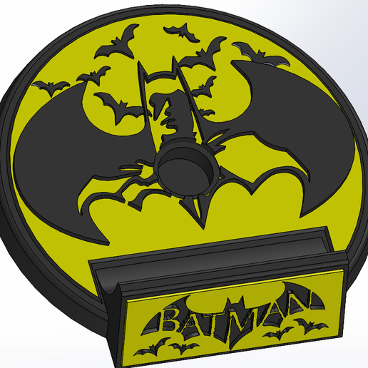 🪖 Batman Helmet Stand・ STL File for 3D printing・Cults