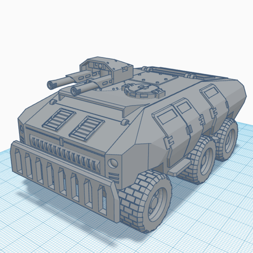 🔮 BUFFALOX APC/IFV FOR GRIMDARK FUTURE HUMAN DEFENSE FORCES [FDM ...