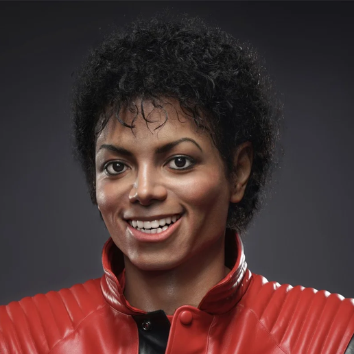 STL file michael jackson busto 👾 (3MF)・3D printing idea to download・Cults