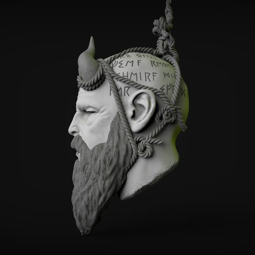 🎨 Mimir Fan Art・ STL file for 3D printing・Cults
