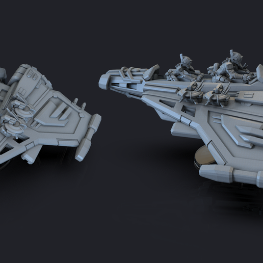👽 Ceti Tactical Fast Mover・ 3D File for 3D printing・Cults