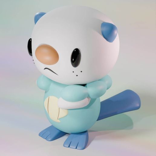 Archivo STL gratis Oshawott - Pokemon 🐉 ・Diseño por impresión en 3D ...