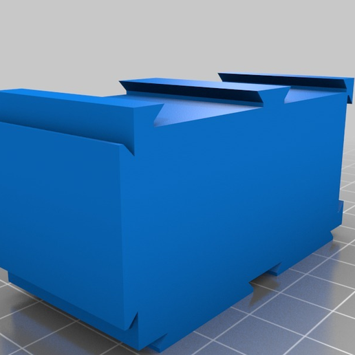 📦 Expandable Dovetail Container System・Free 3D File for ・Cults