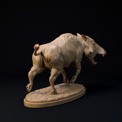 🎨 Archaeotherium 1-35 pre-supported prehistoric animal・ 3D File for 3D ...