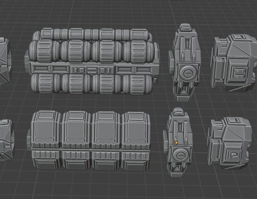 🎲 Fleet 2 Support Ship/tanker for tabletop wargames・ 3D File for 3D ...