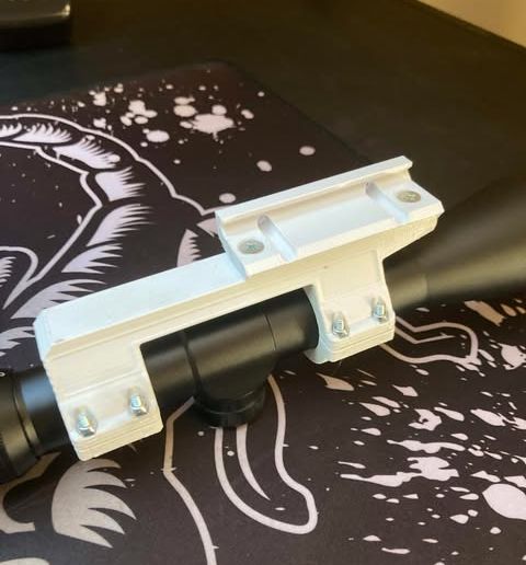 🔫 25,4MM SCOPE MOUNT・Free STL File for 3D printing・Cults
